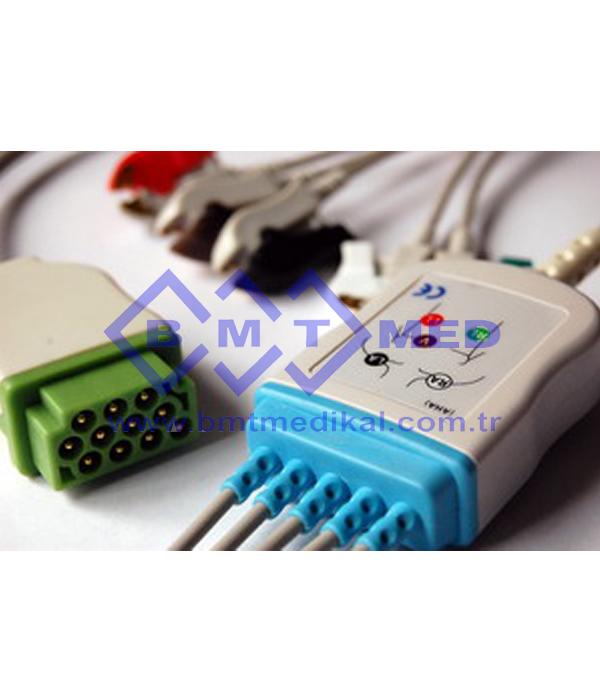 Ge Dash 5 Leads ECG Cable – BMT MEDİKAL